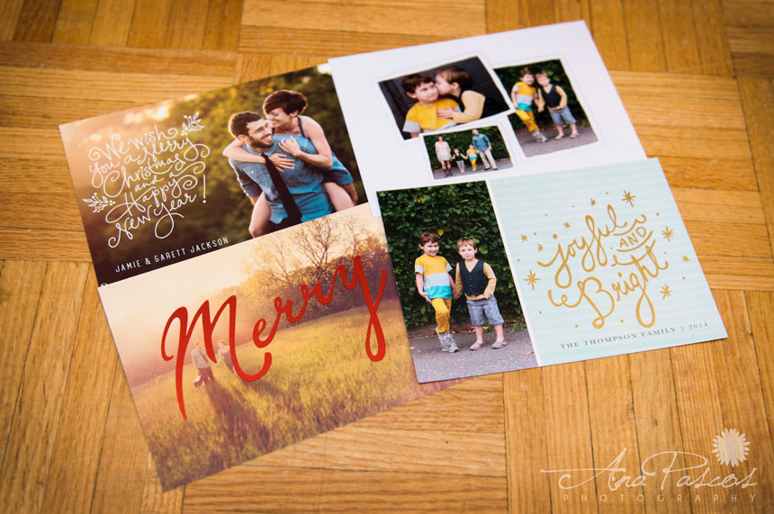 Toronto Foil-Stamped Custom Photo Christmas Cards